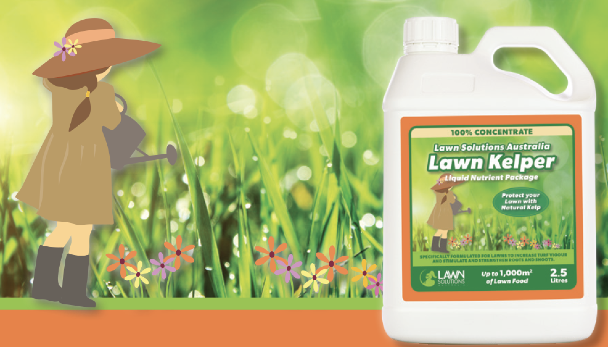 Kelp your lawn with Lawn Kelper - Lawn Solutions Australia
