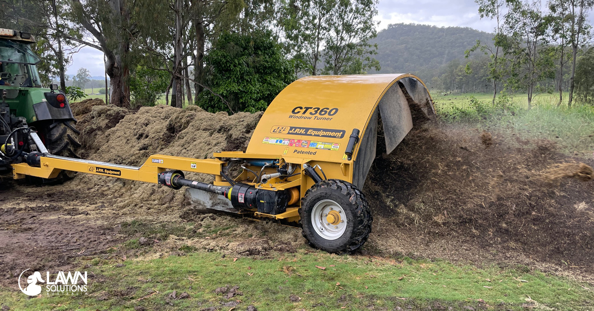 Composting at Scale for Soil Health - Lawn Solutions Australia