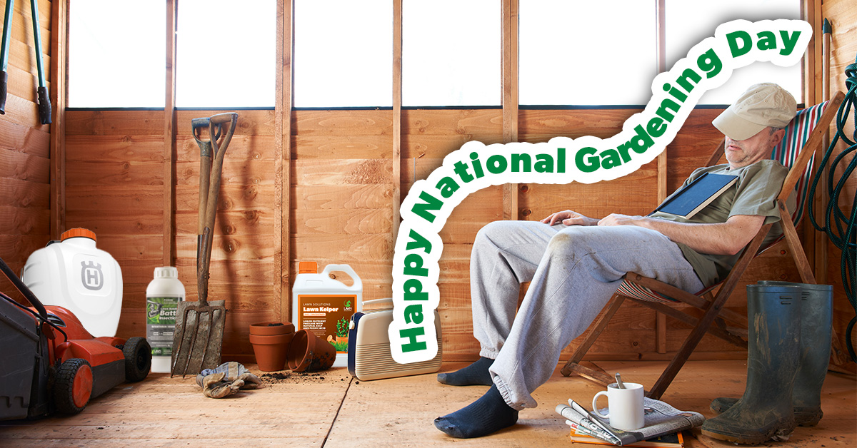 Need a Break? Happy National Gardening Day - Lawn Solutions Australia